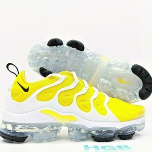 Nike | Shoes | Nike Air Vapormax Plus Yellow White Training Nib | Poshmark